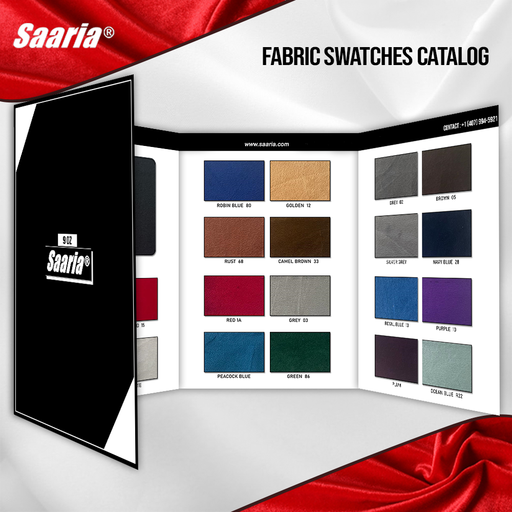 Fabric Booklet - 9oz All colors | Saaria